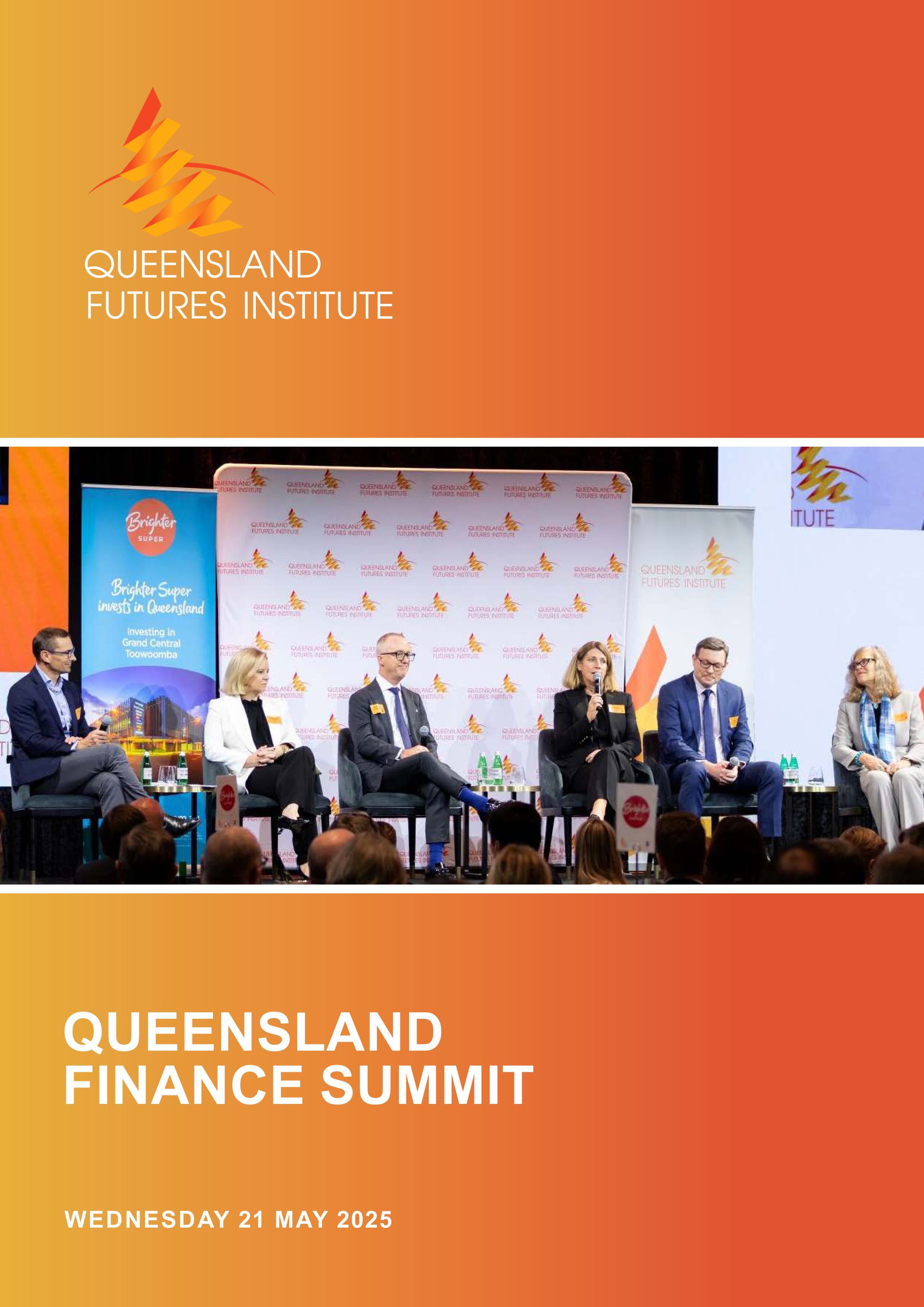 Report: Queensland Finance Summit 2025